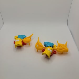 The Simpsons Bart Shoelace Bow Biters Hard to Find - Etsy