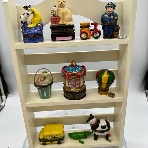 PHB Vintage Porcelain Hinged Boxes. Sold Separately Geisha - Etsy