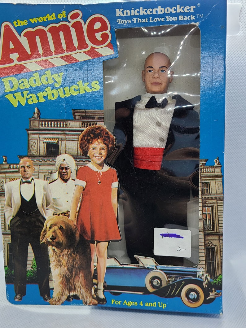 Vintage Orphan Annie Daddy Warbucks Doll. - Etsy