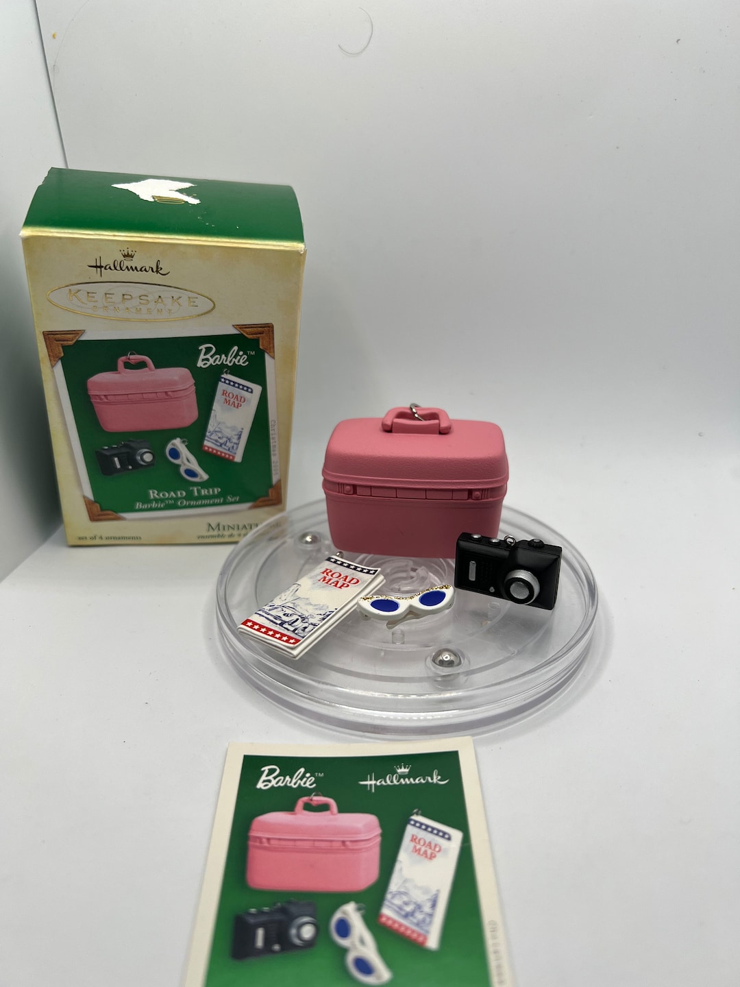 Hallmark Keepsake Barbie Road Trip Christmas Ornament Set With Original ...