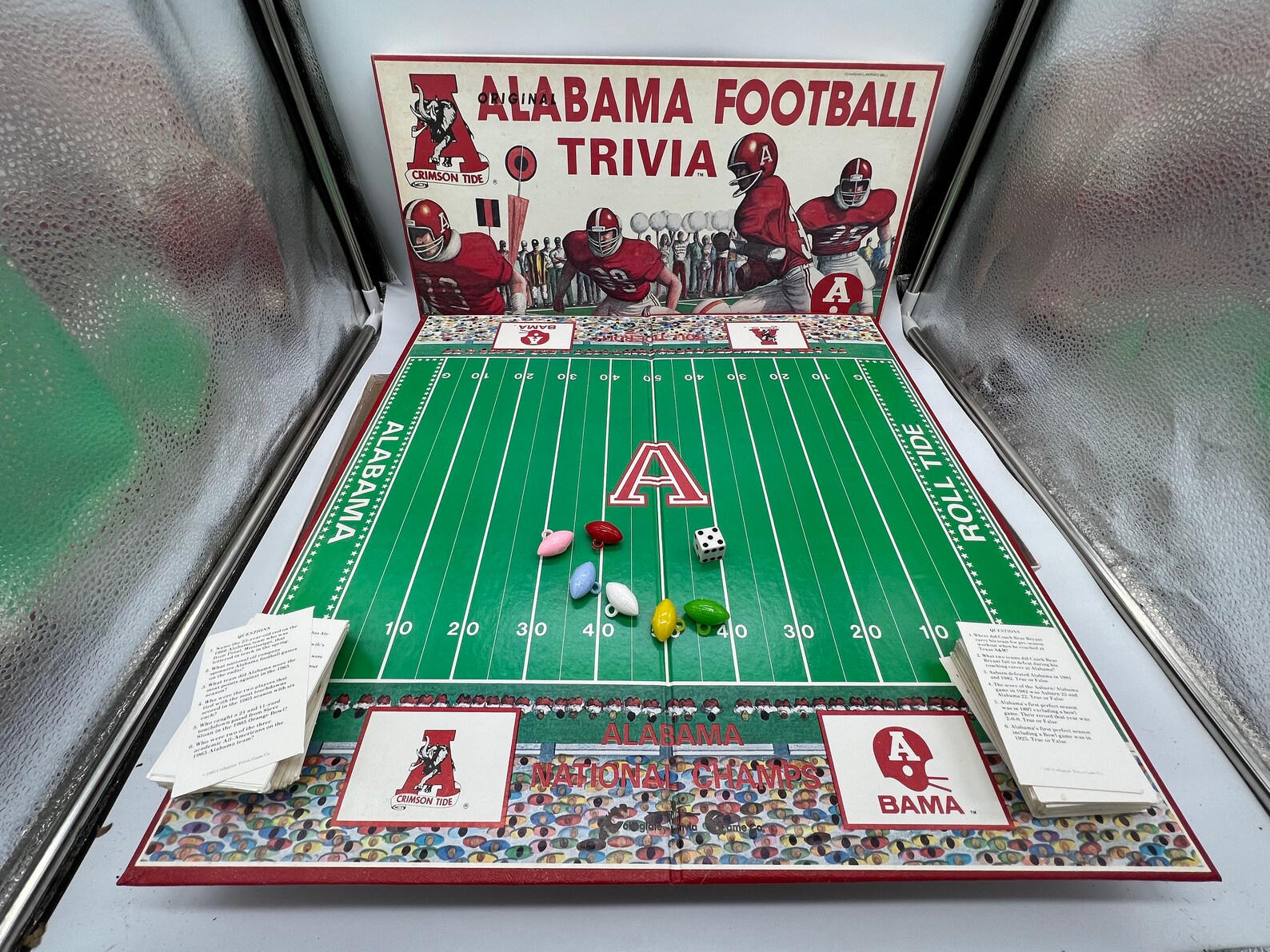 1985 Alabama Football Trivia Board Game. | Etsy