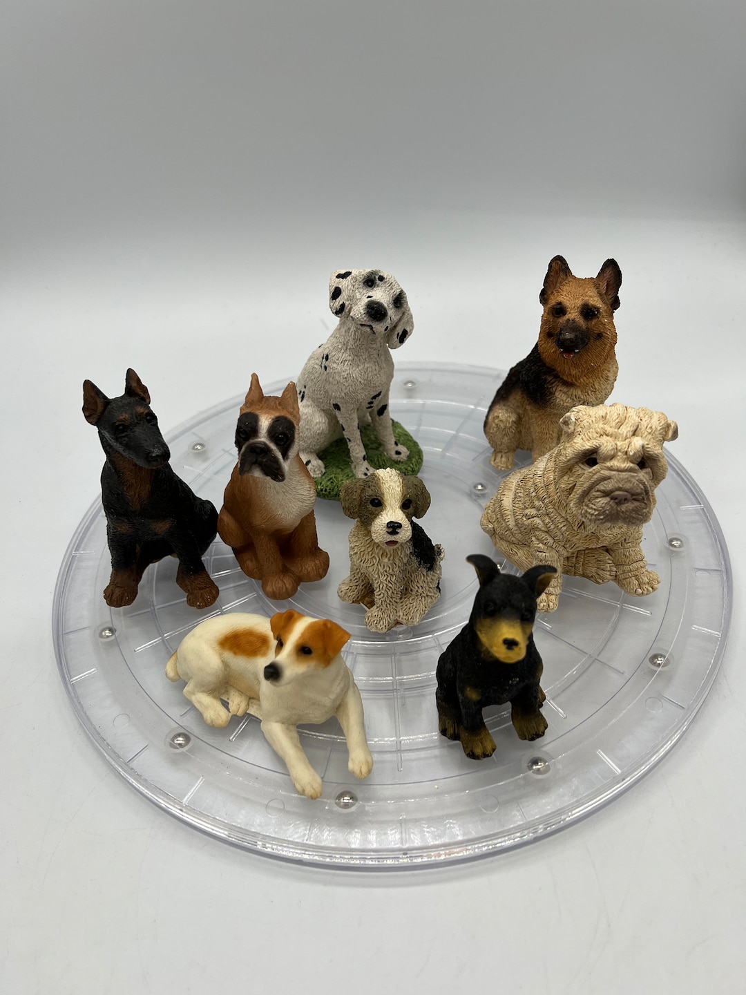 Vintage Stone Critters Dog and Other Dog Figurines. - Etsy