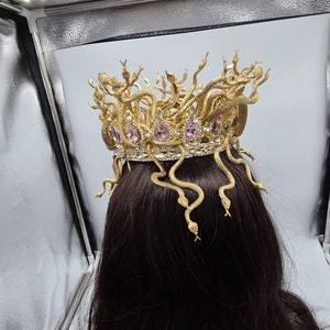 Medusa Crown Headpiece. Gorgon Headpiece. Cosplay. - Etsy