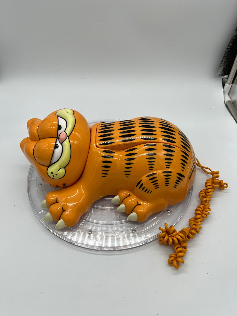 Vintage Rare 1980’s Garfield Wall Hanging Telephone! - Etsy