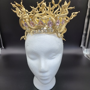 Medusa Crown Headpiece. Gorgon Headpiece. Cosplay. | Etsy