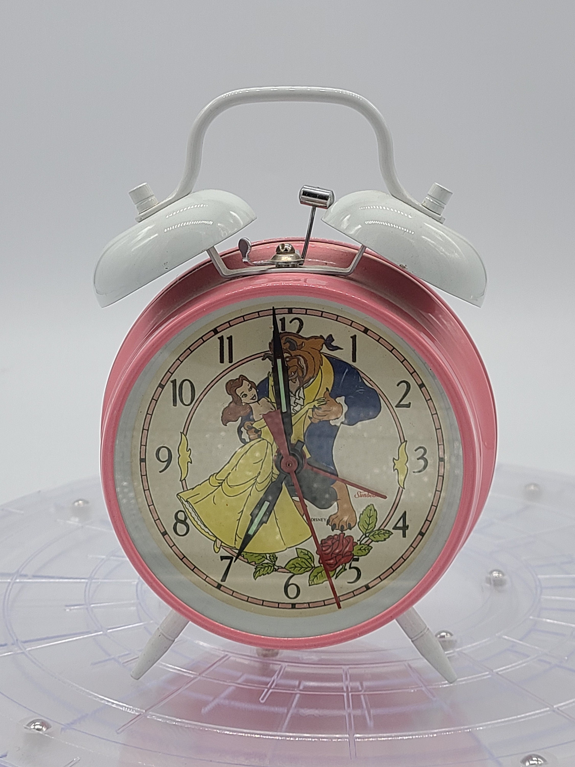 Vintage Disney's Beauty and the Beast Alarm Clock. | Etsy