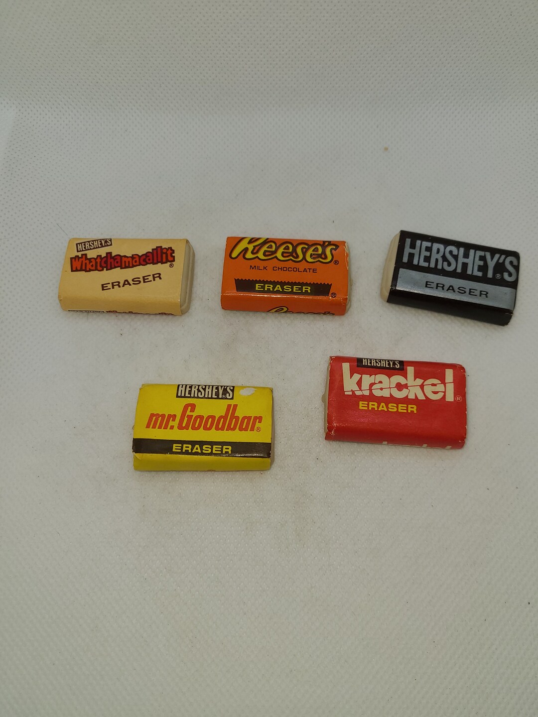 Vintage Candy Themed Refrigerator Magnets & Pencil Eraser. Sold ...