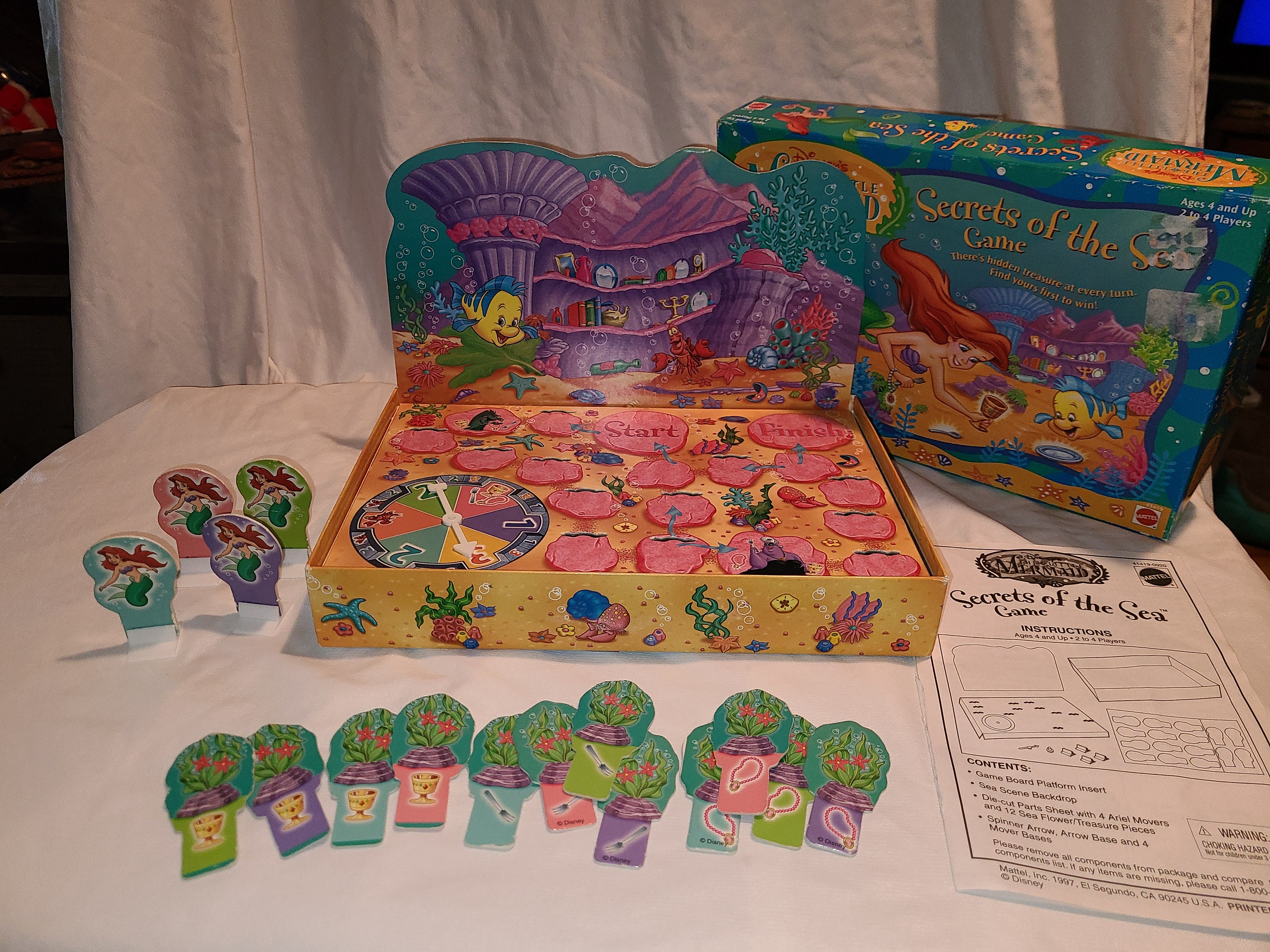 Vintage 1997 Mattel Disney's the Little Mermaid Secrets If - Etsy