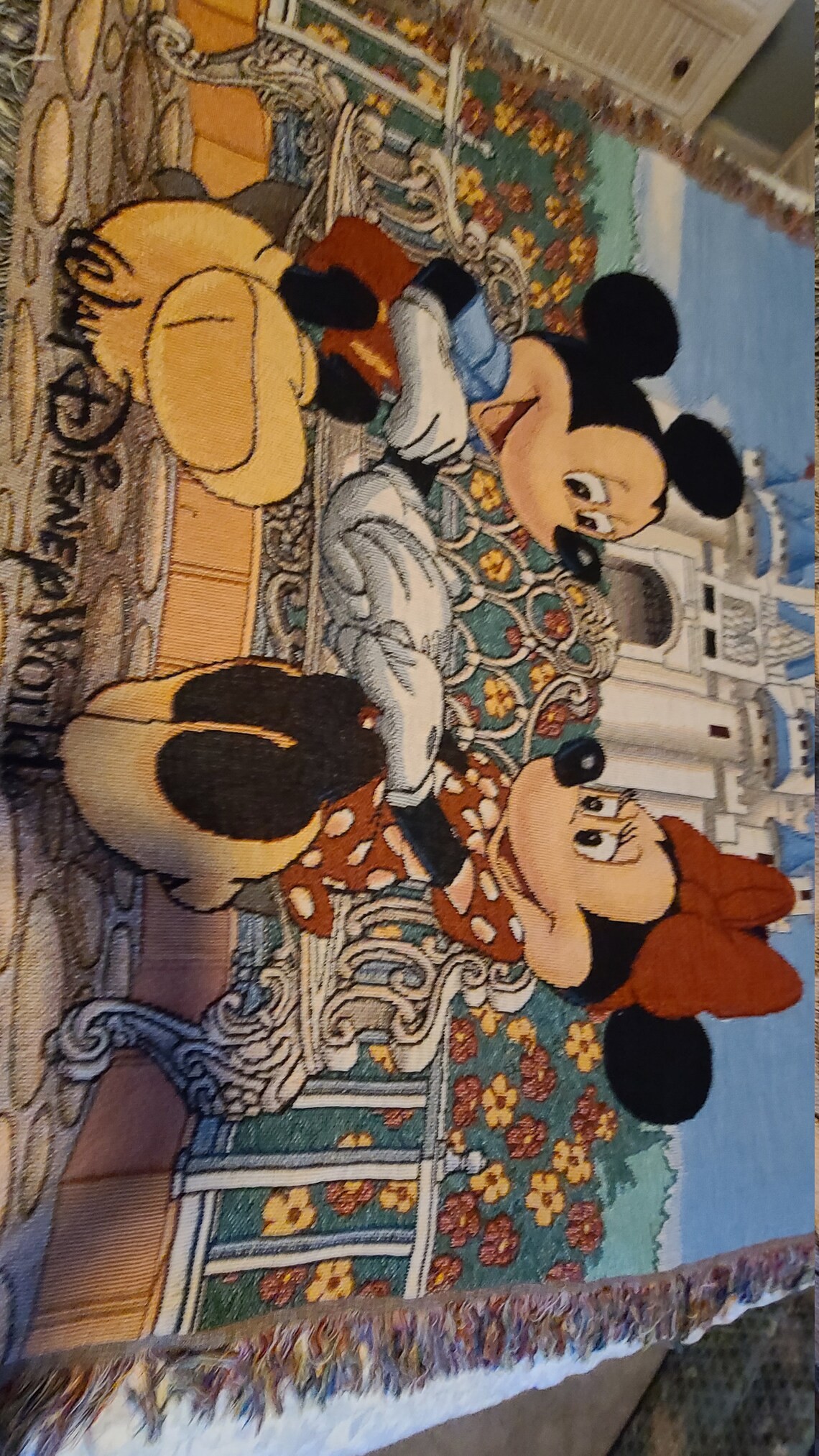 1990s Disney Mickey and Minnie Mouse in Front of - Etsy