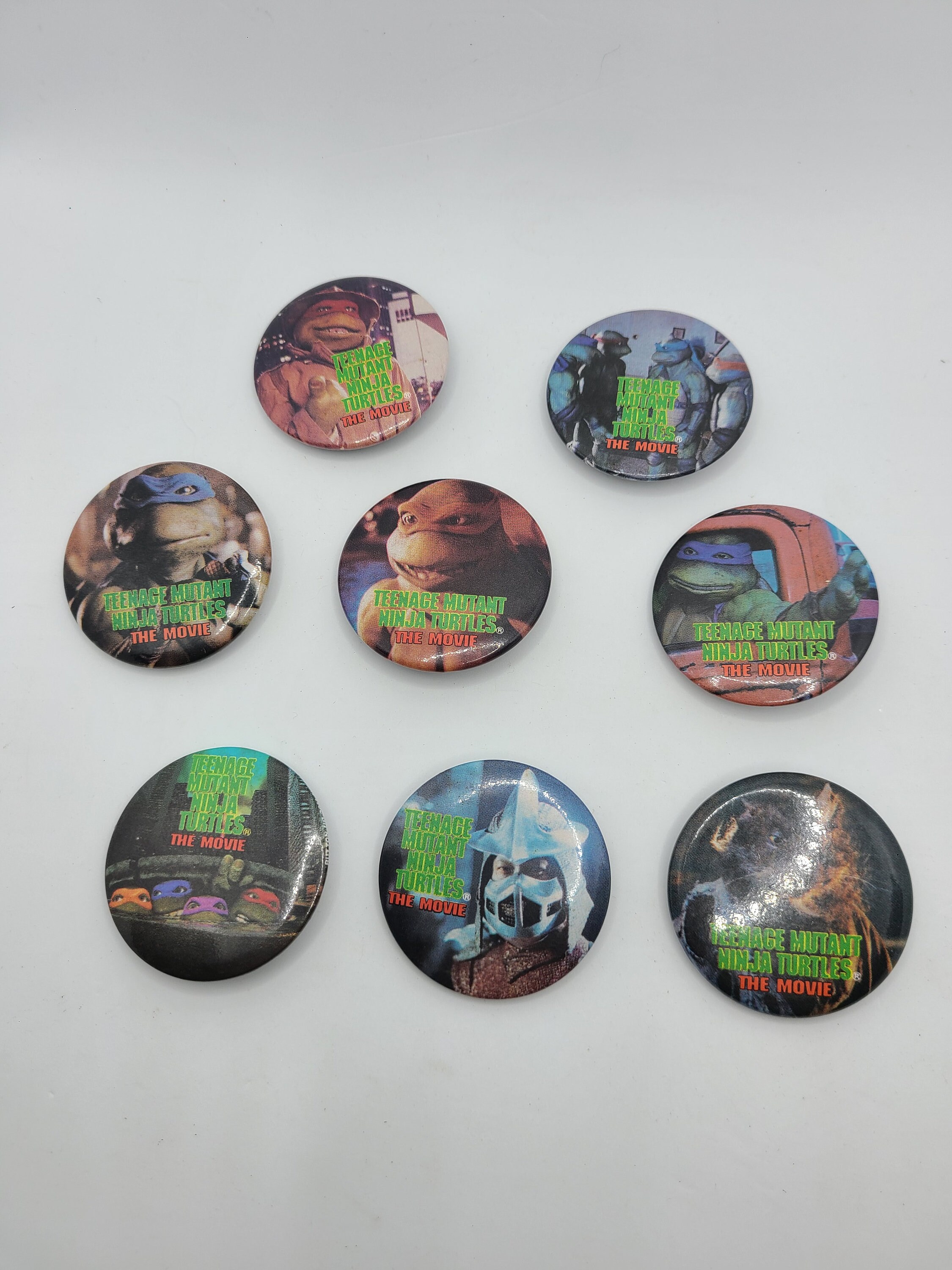 Vintage Teenage Mutant Ninja Turtles the Movie Pins. - Etsy