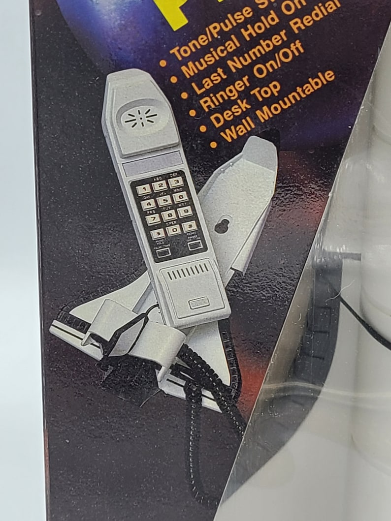 Vintage 1986 Space Shuttle Electrical and Electronic Telephone New in ...