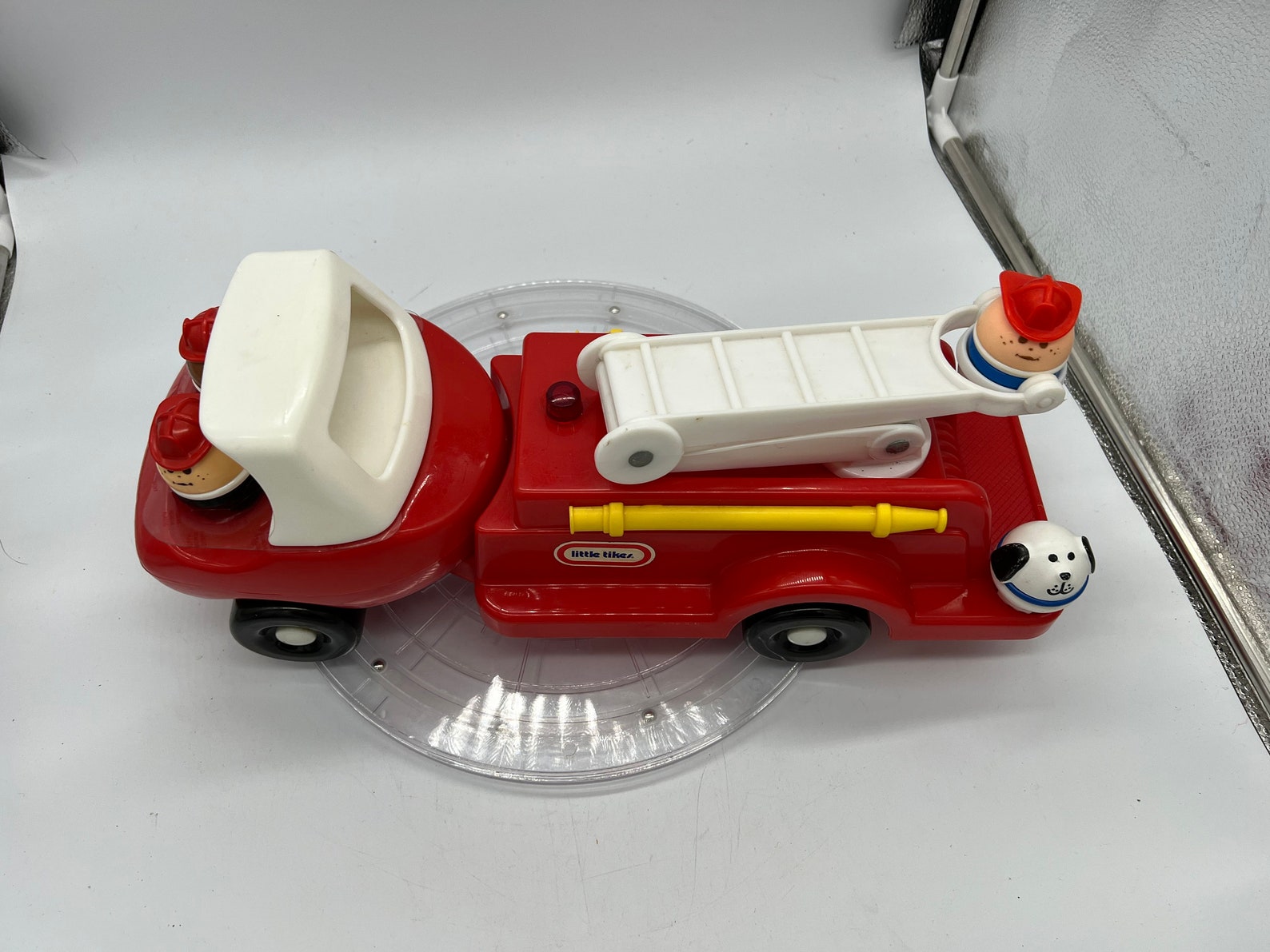 Vintage Little Tikes Fire Truck Engine With 3 People and Dog. - Etsy