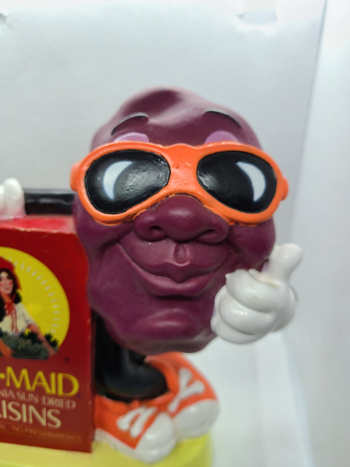 Vintage California Raisins Posable Puppets Bank Wind up - Etsy