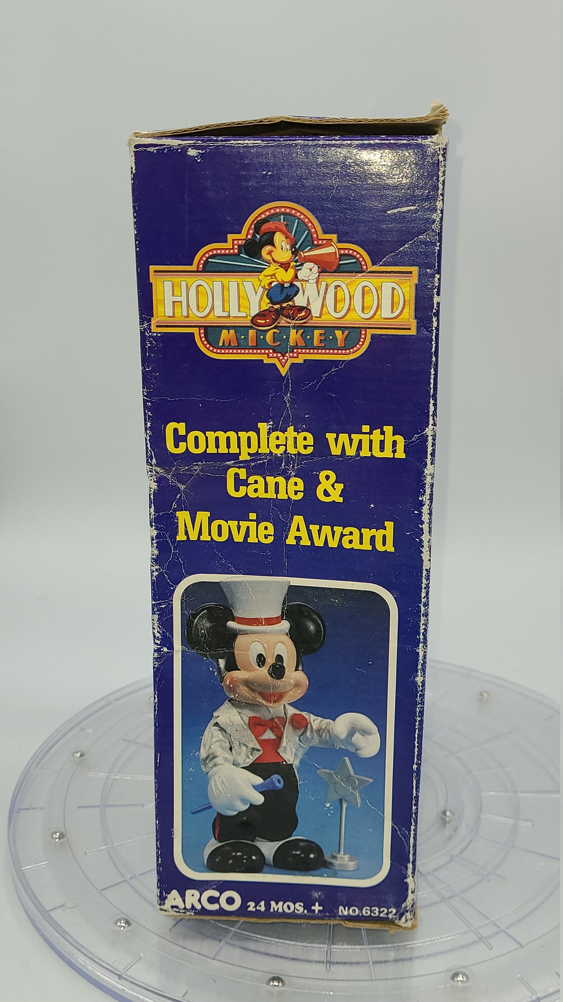 Vintage ARCO Poseable Mickey Mouse Movie Star Action Figure. | Etsy