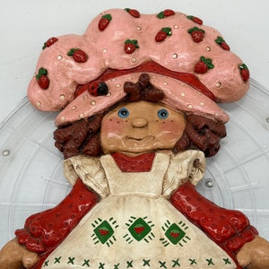 Rare Strawberry Shortcake Chalkware Wall Hanging! - Etsy