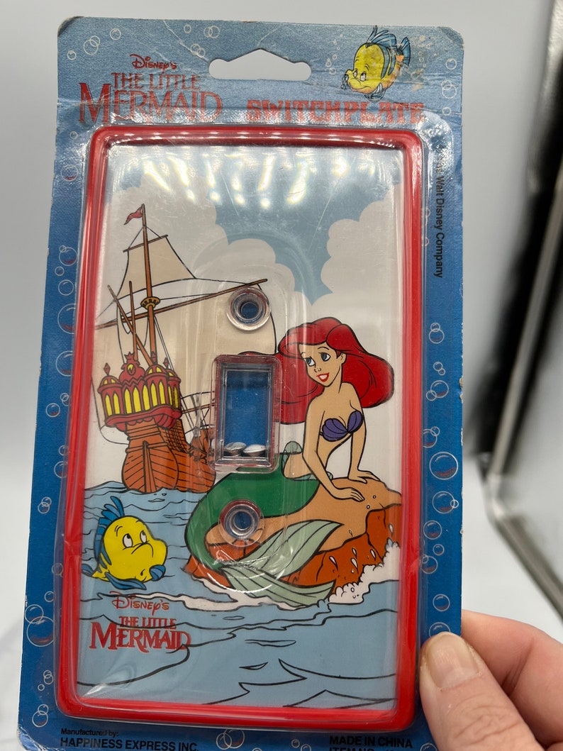 Disney the Little Mermaid Light Switch Cover New in Pack! - Etsy