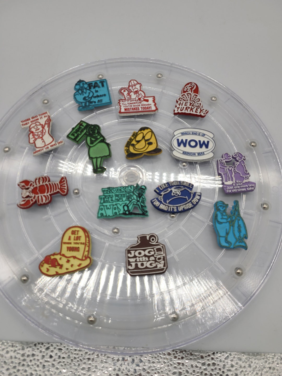 Various Vintage 1970s Rubber Novelty Refrigerator Magnets. - Etsy