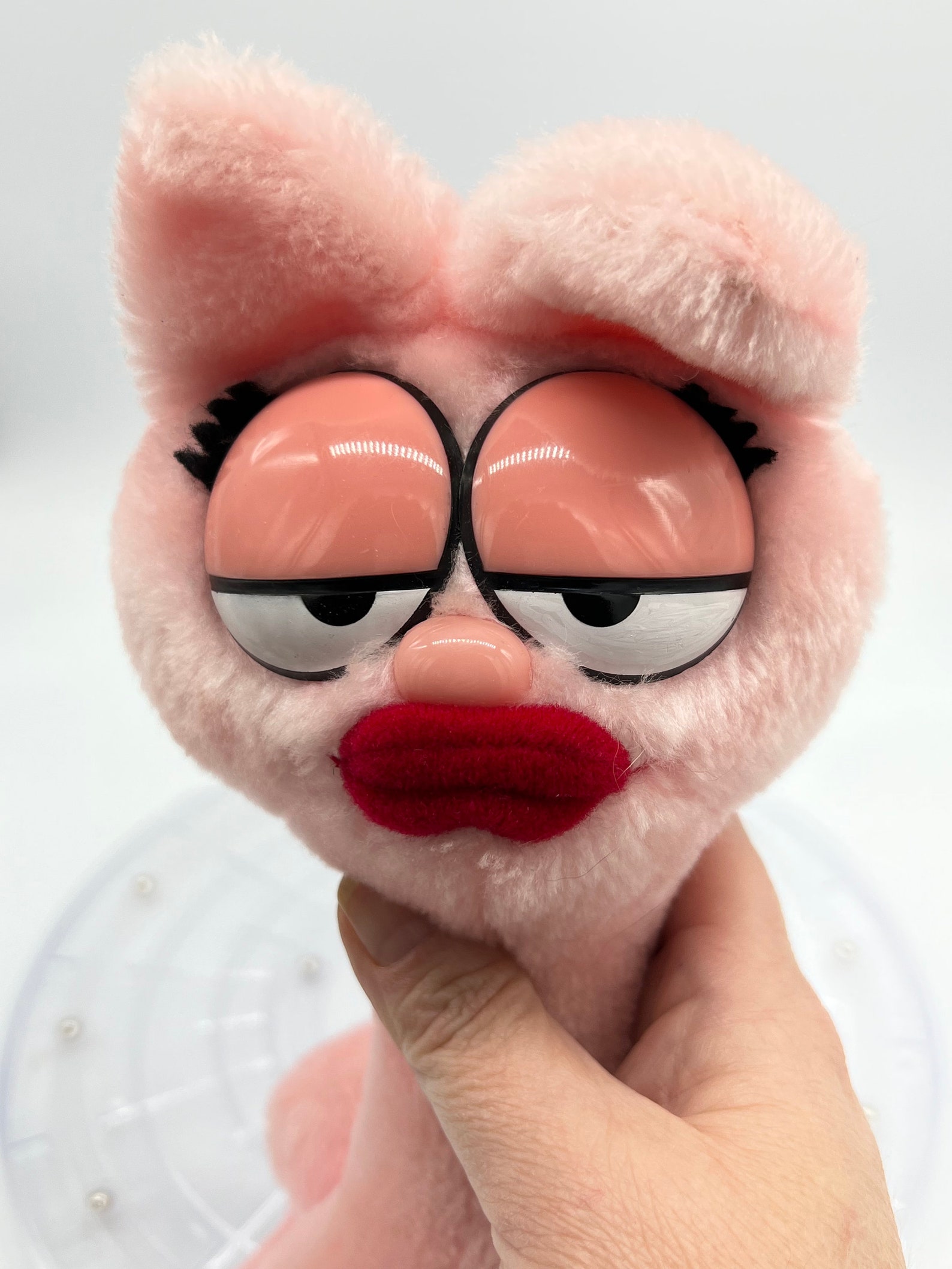 1984 Large Arlene Pink Cat From Garfield. - Etsy