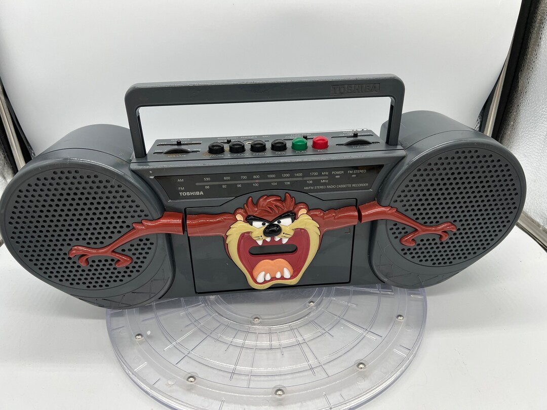 Vintage Looney Tune Jambox Radio With Cassette Tape Player. - Etsy