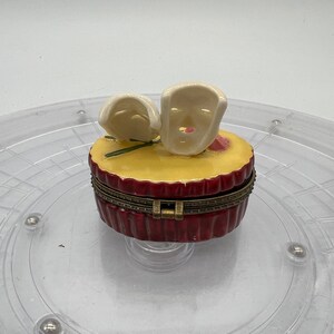 Fantom of the Opera PHB Porcelain Hinged Box With Rose Trinket. - Etsy