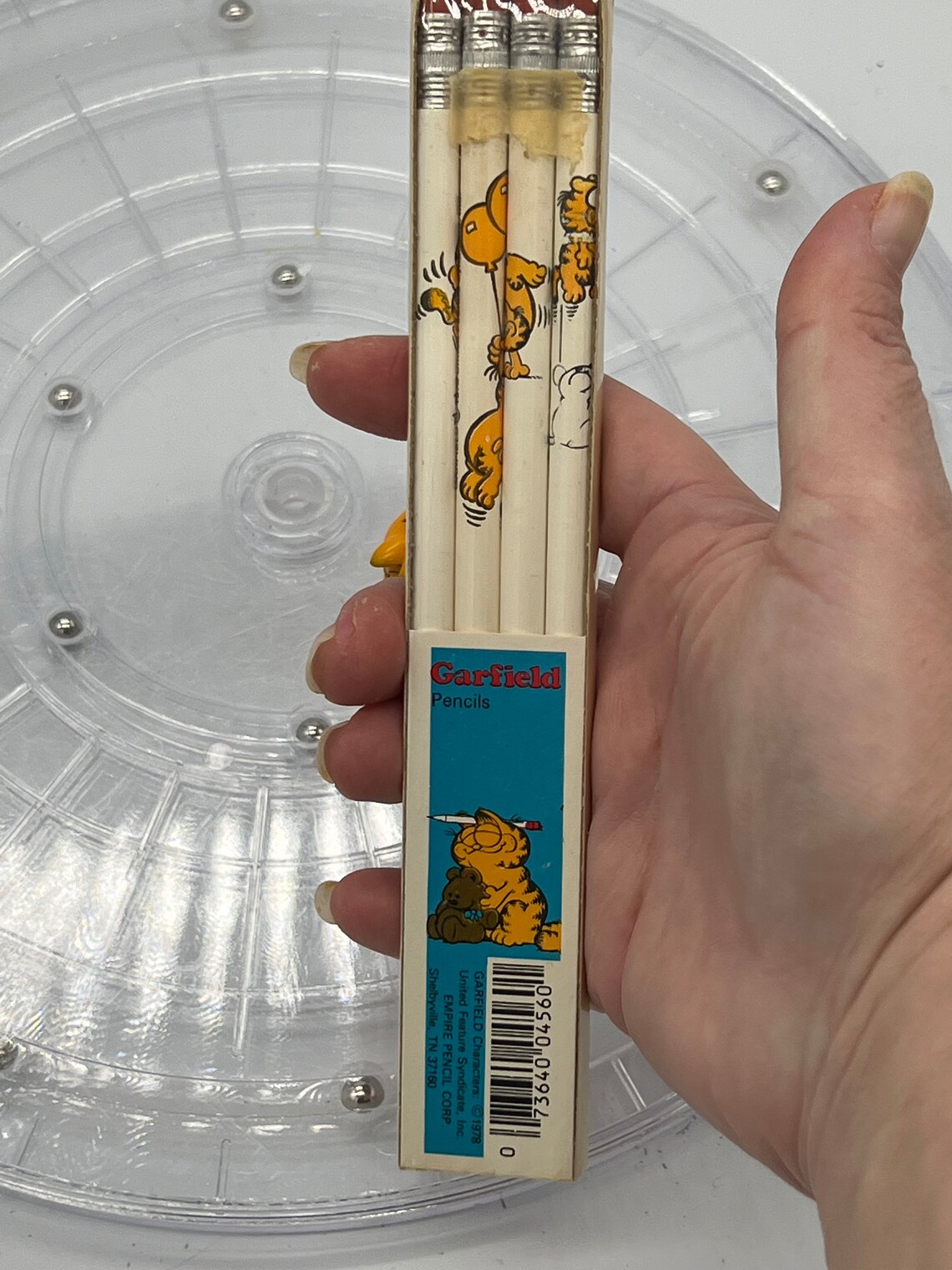 Vintage Garfield Pencils New in Pack. Pack of 4 Plus Garfield - Etsy