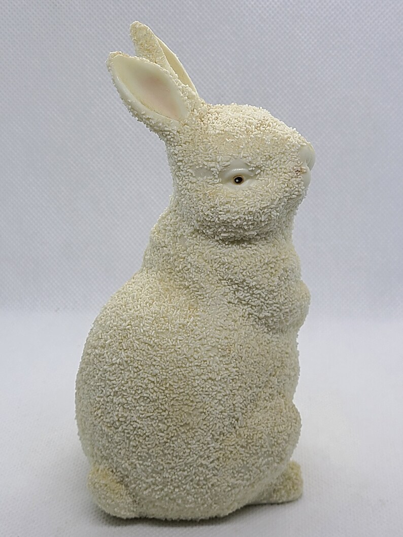 Vintage Texture Bunny Rabbit Figurine. | Etsy