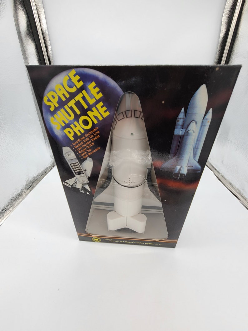 Vintage 1986 Space Shuttle Electrical and Electronic Telephone | Etsy