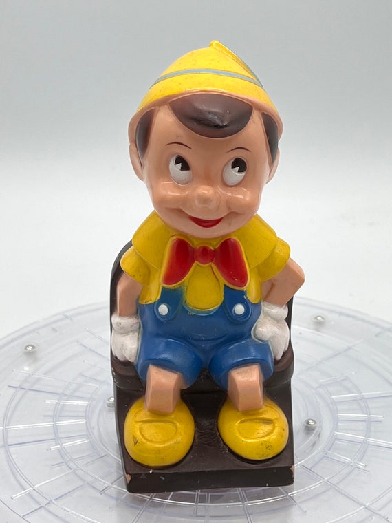 Vintage Walt Disneys Pinocchio Piggy Bank. - Etsy