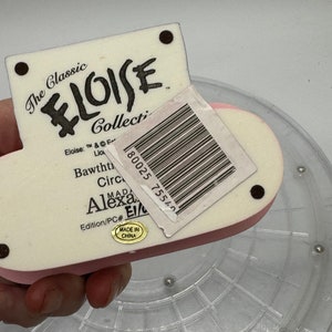 2000 the Classic Eloise Collection Bawthtime Eloise Figurine With Box ...