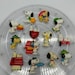 Vintage Peanuts Snoopy and Woodstock Refrigerator Magnets Sold ...