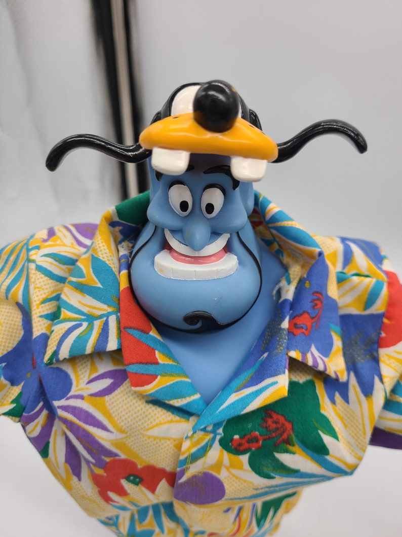 Disney's Aladdin Large Genie Posable Doll Wearing Goofy - Etsy