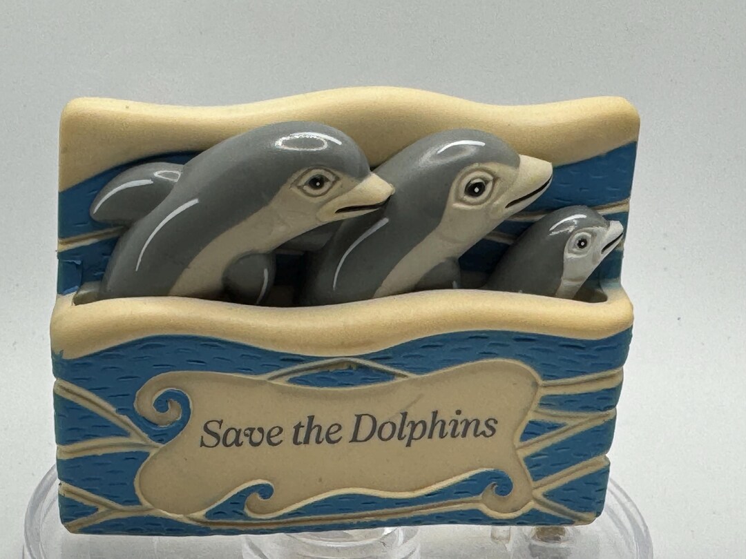 Giftco 3D Save the Dolphins Refrigerator Magnets 4 in the Set. - Etsy