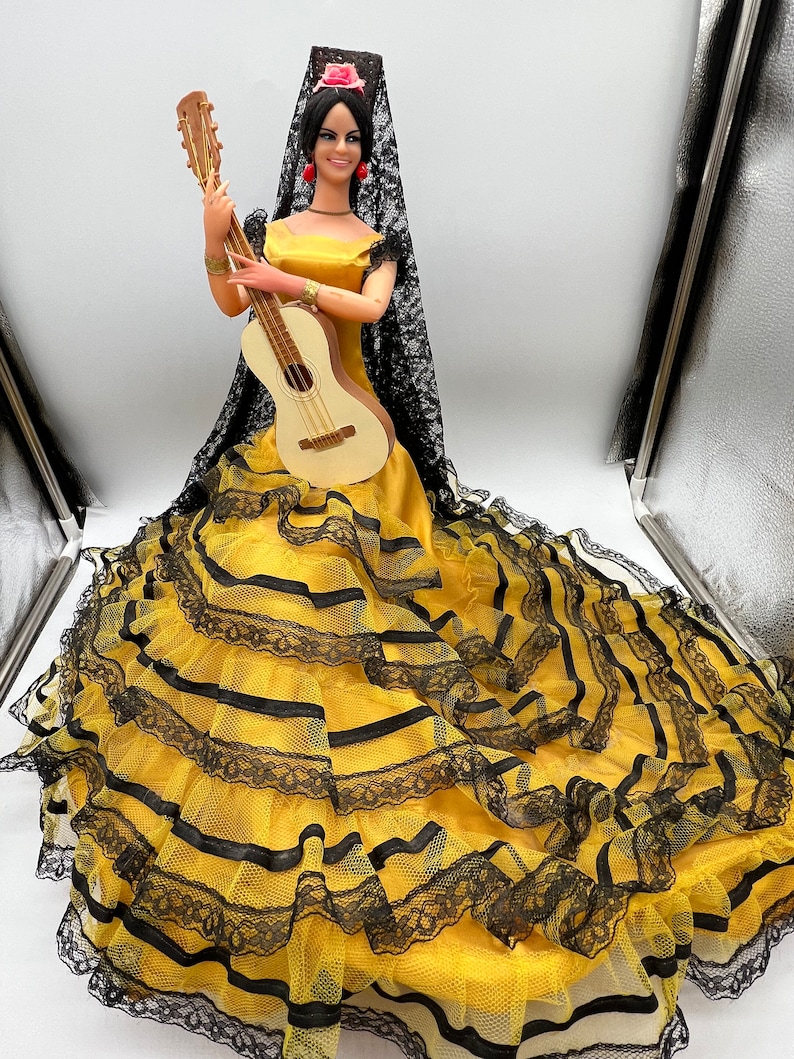 Andalusian Marin Chickamauga Spanish Dancing Flamenco Doll. - Etsy