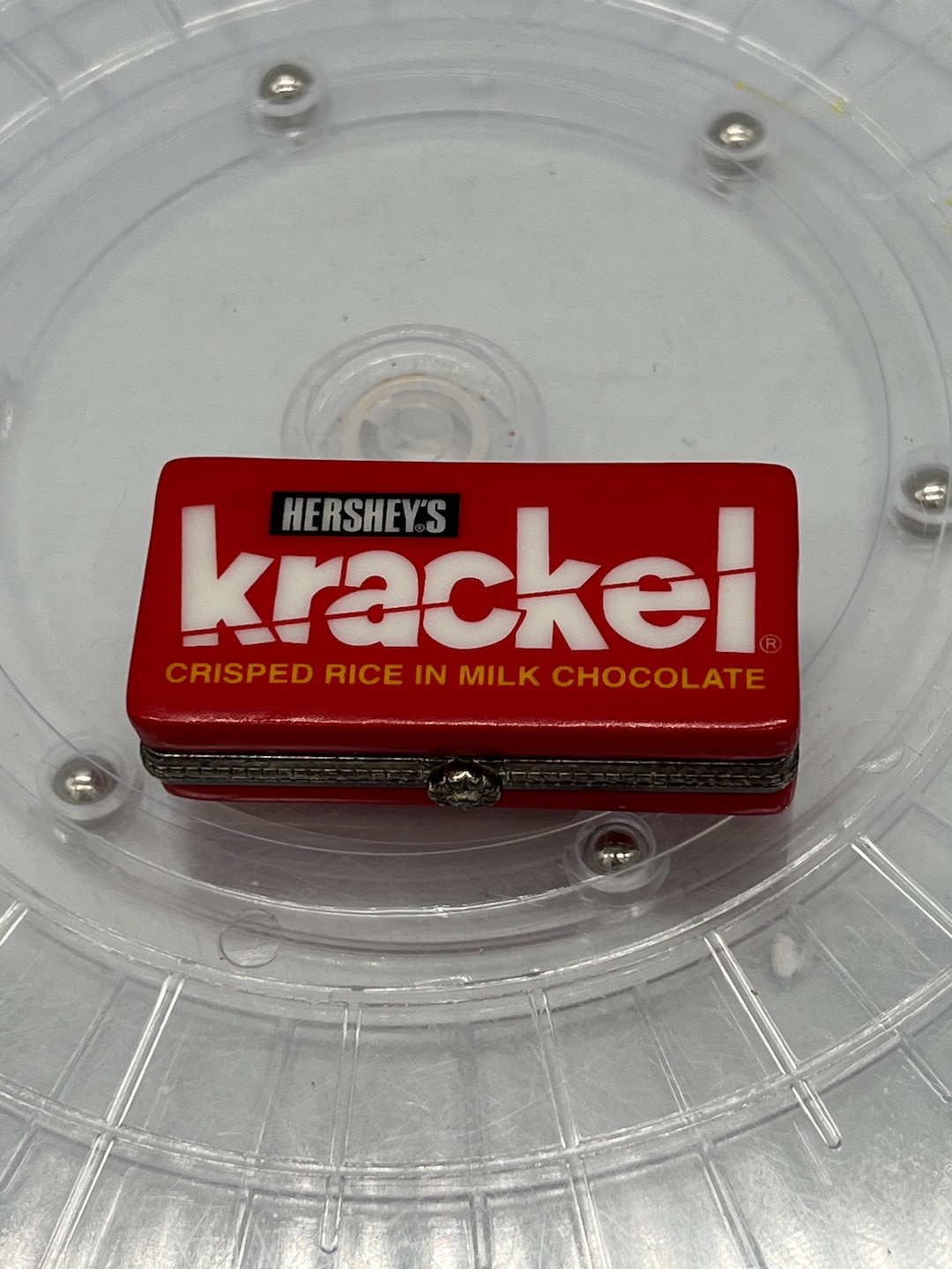 Vintage Krackel Chocolate Bar PHB Porcelain Hinged Box. No Trinket. - Etsy