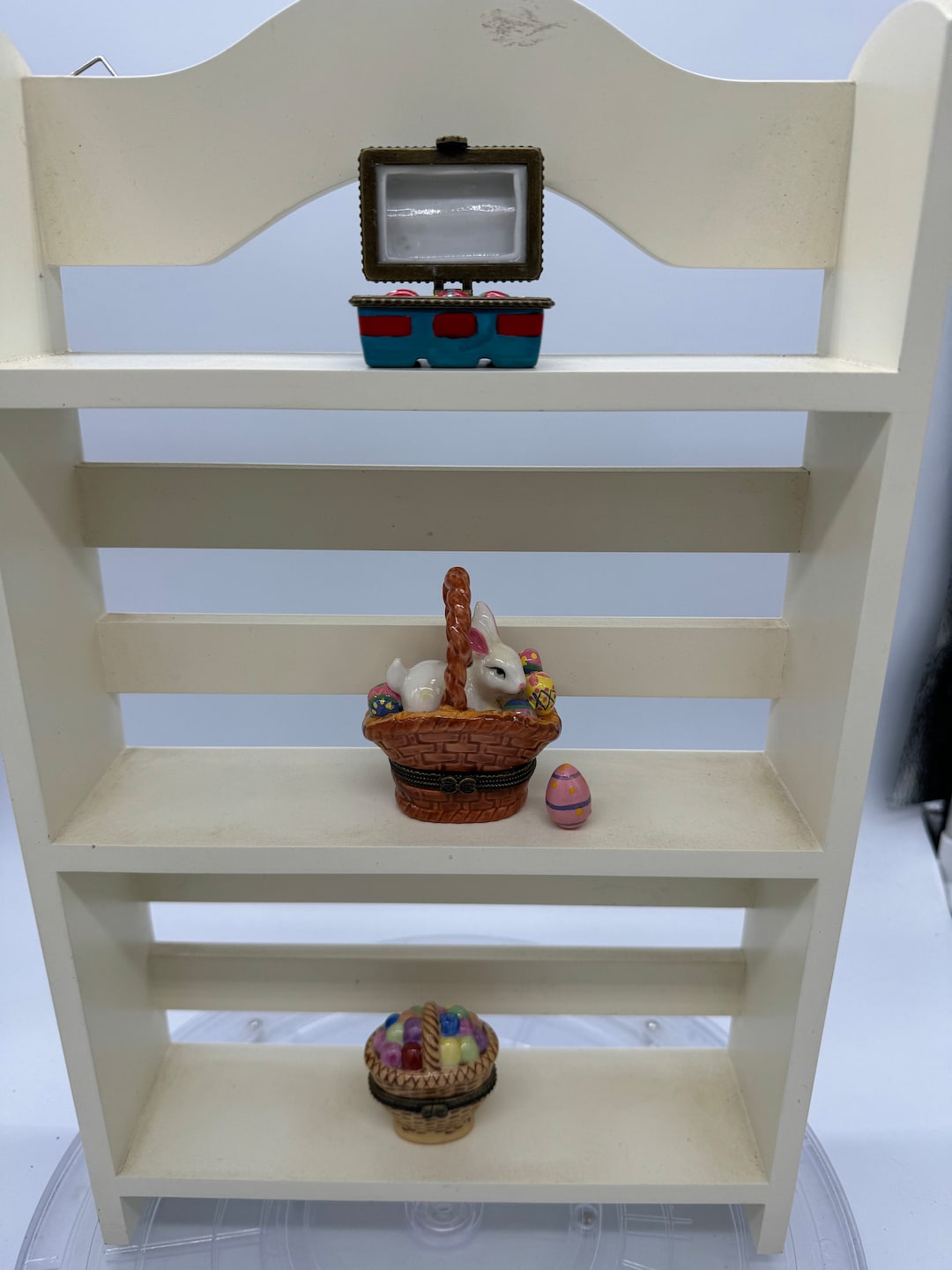 Vintage Easter Themed Porcelain Hinged Boxes. Carton of Easter Eggs ...