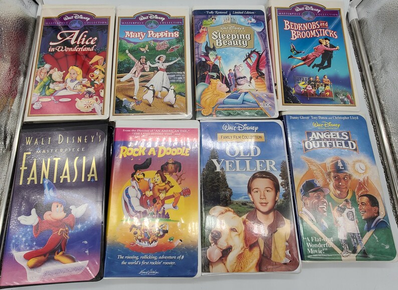 Vintage Disney VHS Movies, Sold Separately - Etsy