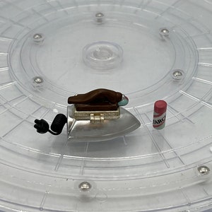 Vintage PHB Porcelain Hinged Box Iron With Starch Trinket. Has Original ...