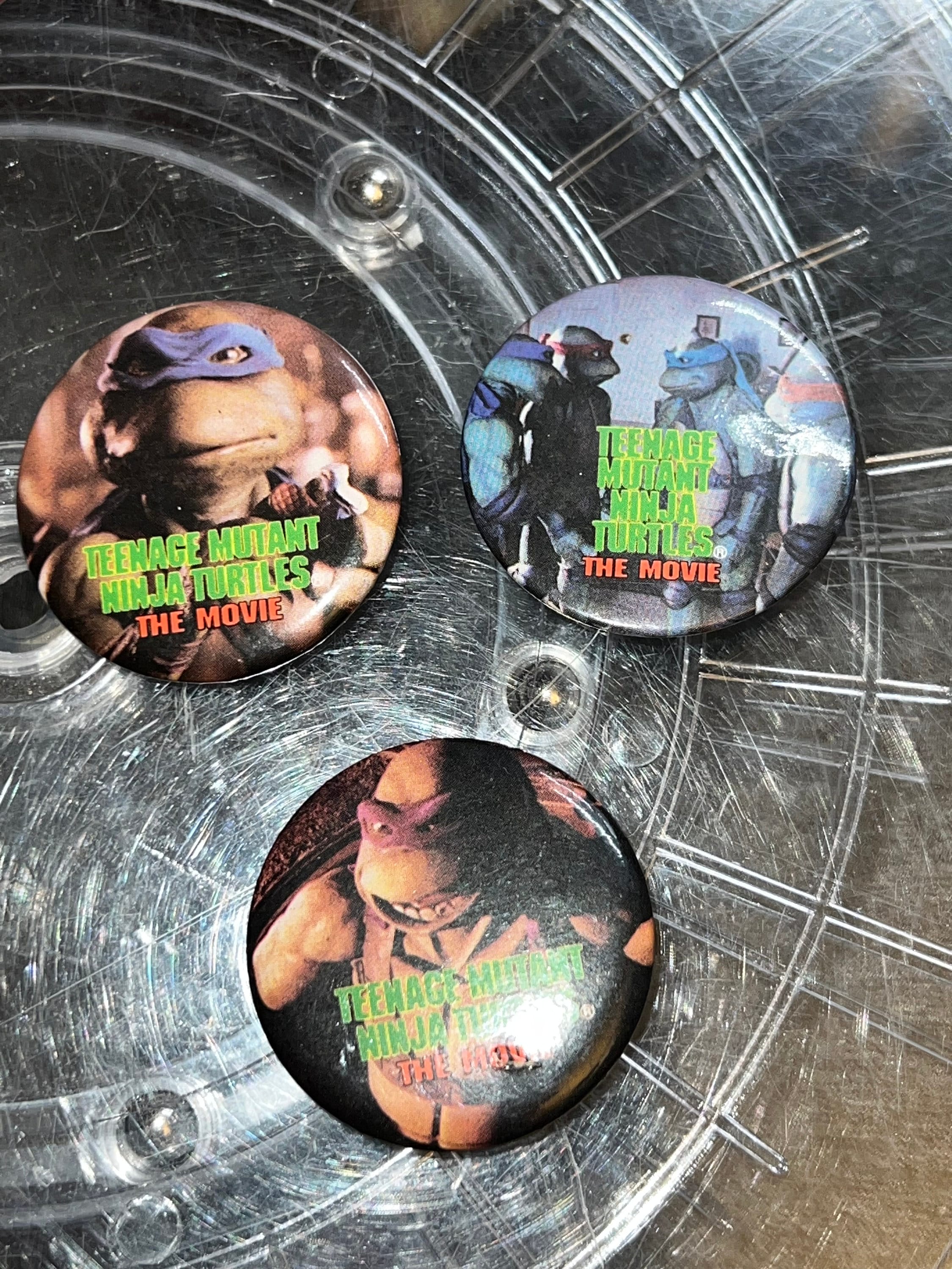 Vintage Teenage Mutant Ninja Turtles the Movie Pins. - Etsy