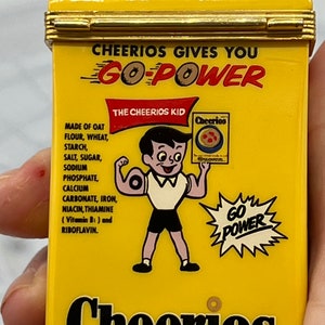 The Franklin Mint Cheerios Cereal PHB Porcelain Hinged Box. - Etsy