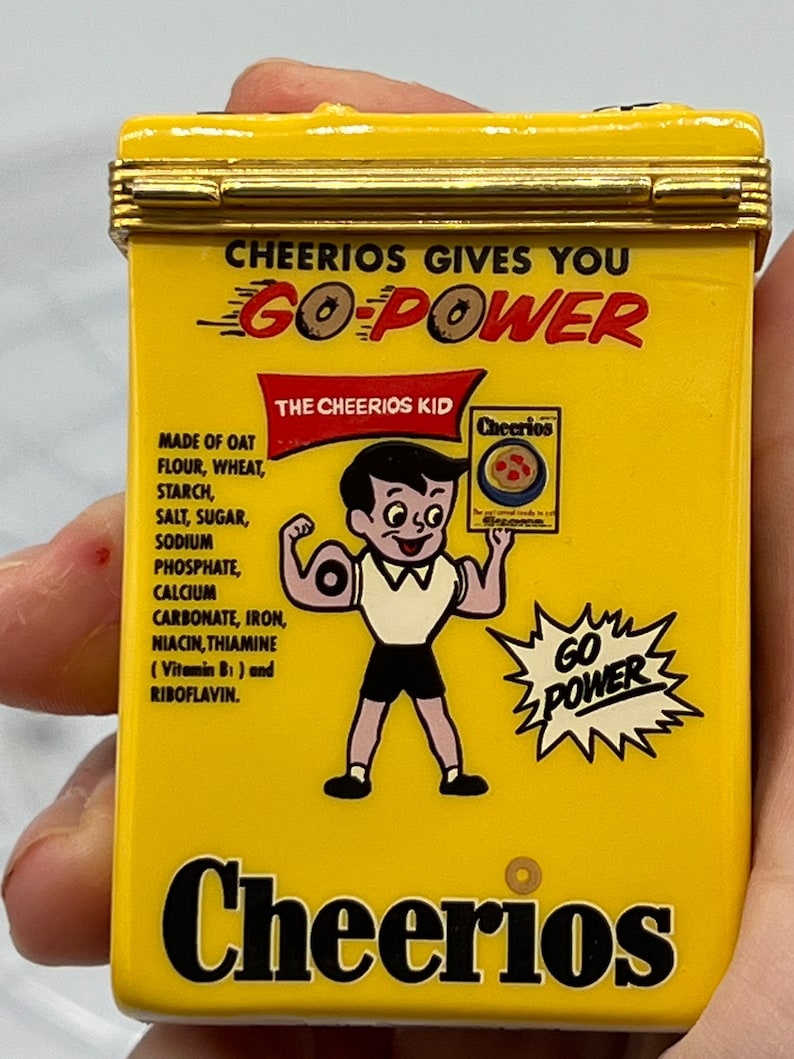 The Franklin Mint Cheerios Cereal PHB Porcelain Hinged Box. - Etsy Canada