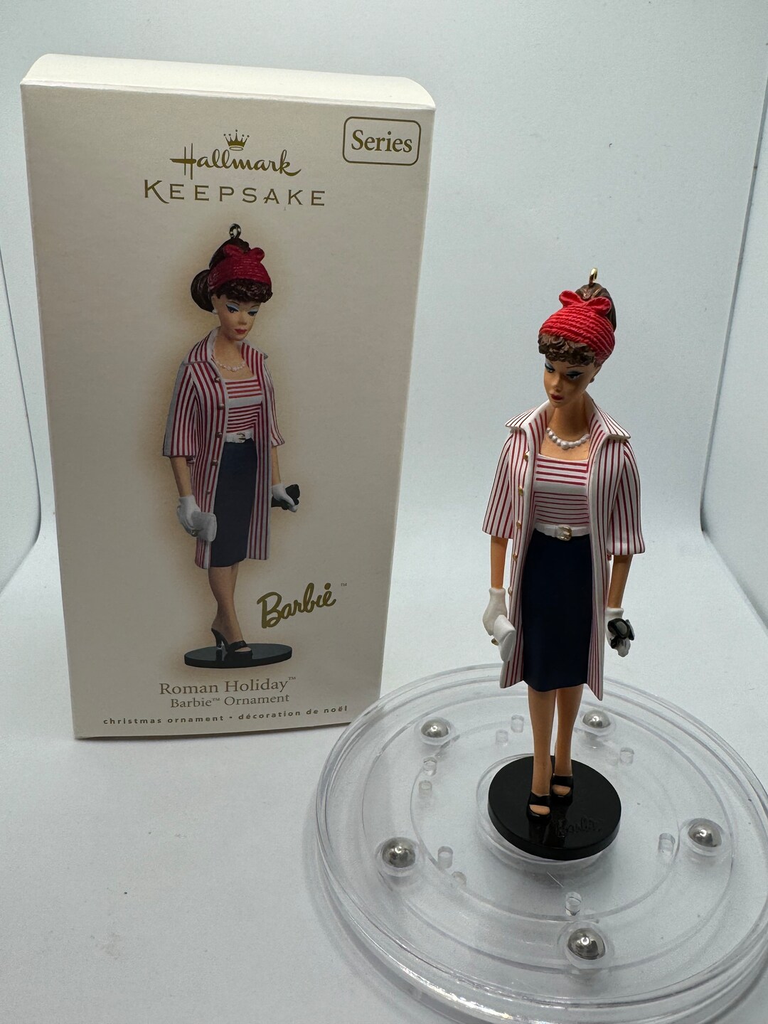 Barbie Roman Holiday Hallmark Keepsake Ornaments With Original Box. - Etsy