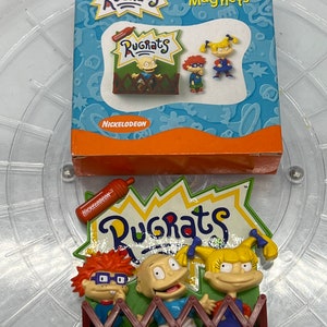 2002 Nickelodeon Rugrats Memo Magnets Set of Four With Box. - Etsy