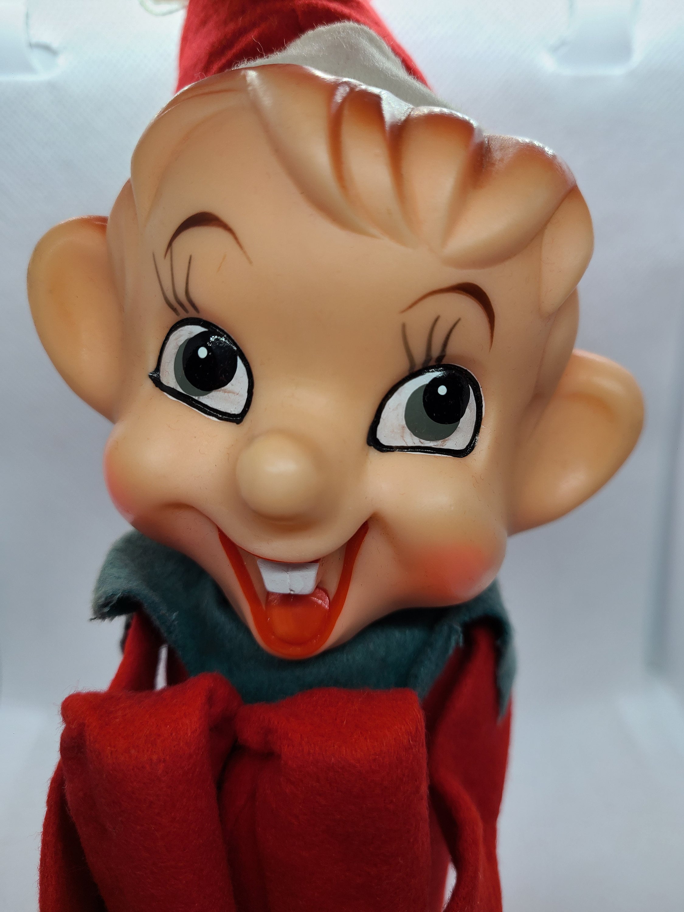 Vintage 12 Inches Tall Rare Ginger Hair Herman Pecker Elf Knee - Etsy