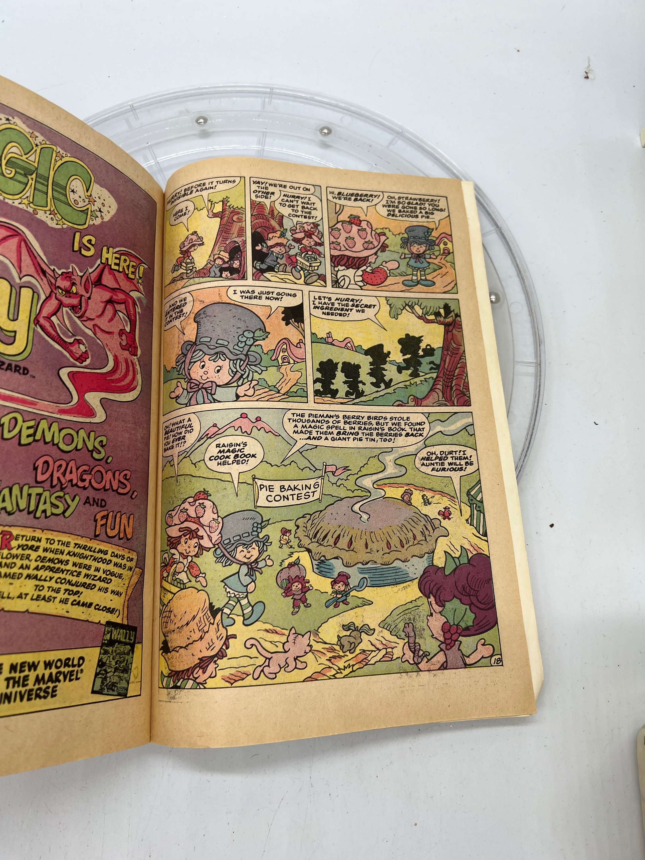 1984 Strawberry Shortcake Star Comics Marvel Meet Raisin Cane. - Etsy