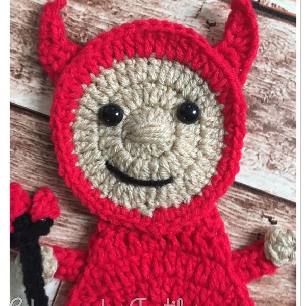 Devil Applique - Etsy