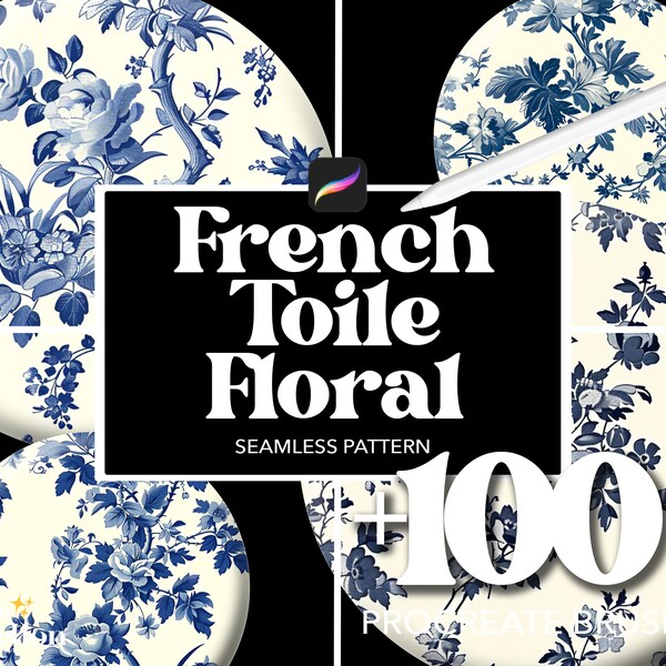 French Toile - Etsy