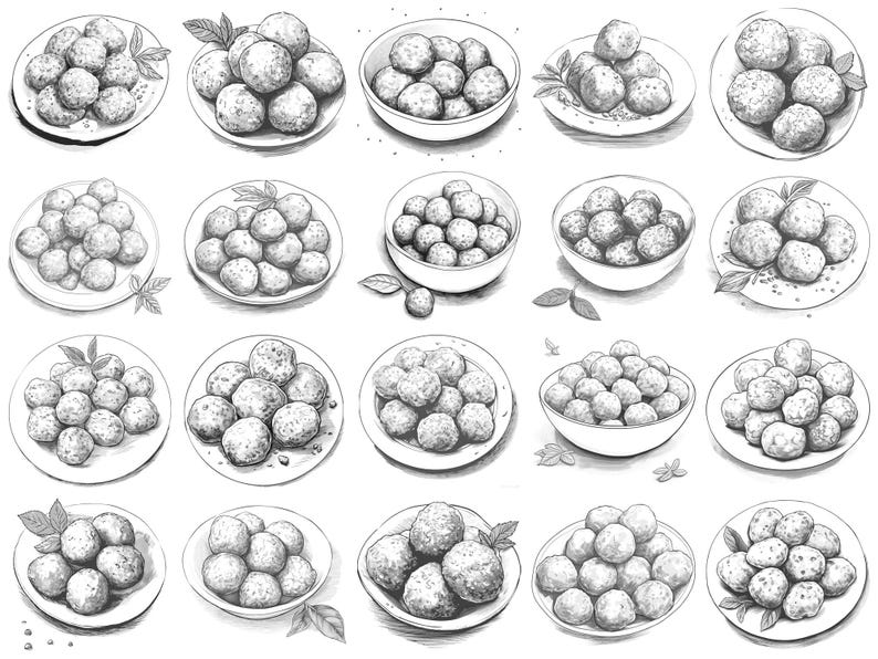 Meatballs PNG Bundle – 100+ Cricut & Silhouette Files, SVG, DXF, Eps ...