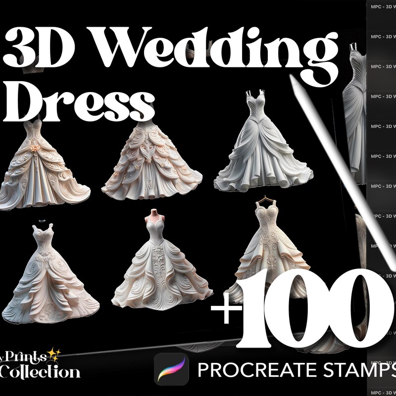 Wedding Dress Stamp - Etsy