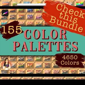 Barrier Reef Procreate Color Palette Swatches, Digital Color Download ...