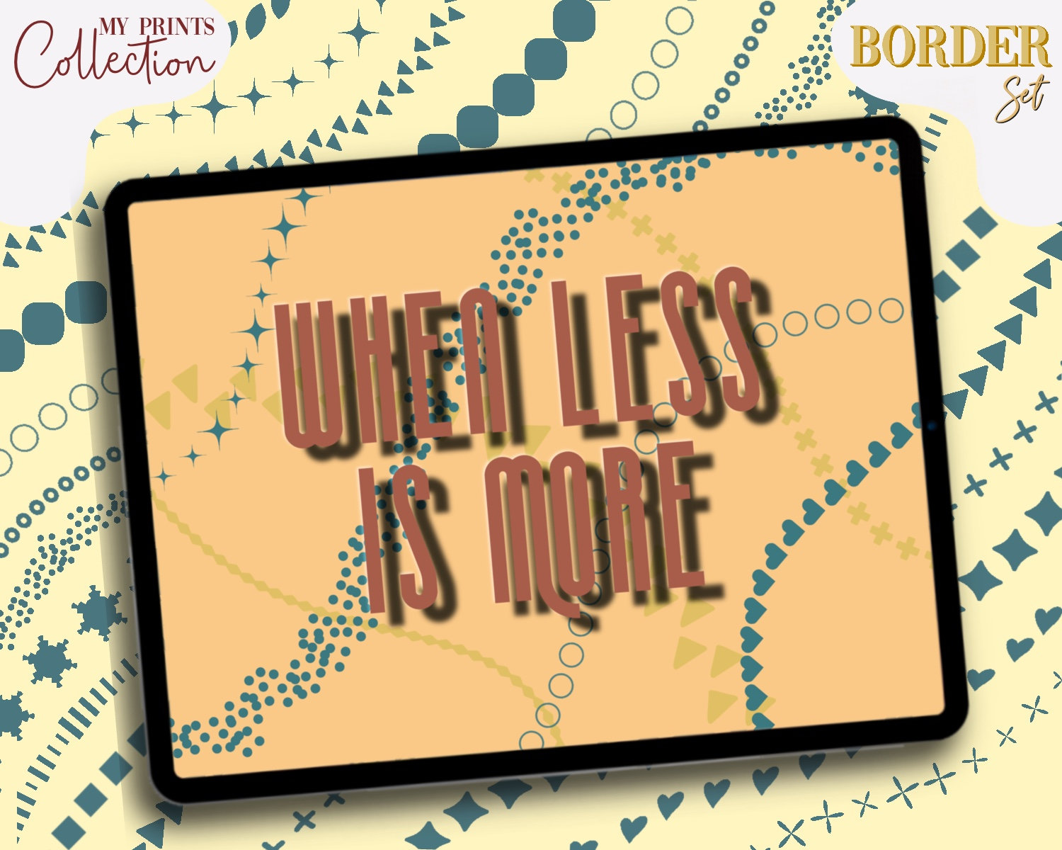 border-procreate-brush-set-52-seamless-pattern-brush-dots-etsy